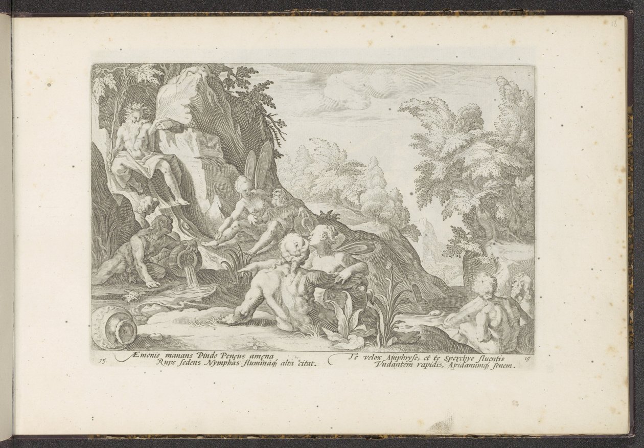 Peneus Visited by Other River Gods (Ovid's Metamorphoses)