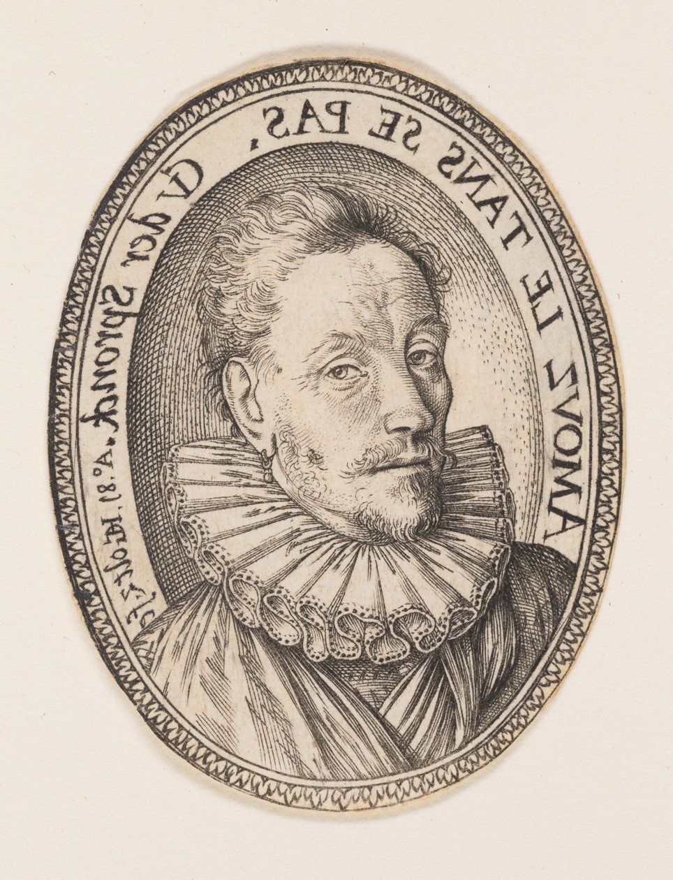 Gheraert van der Spronck by Hendrick Goltzius
