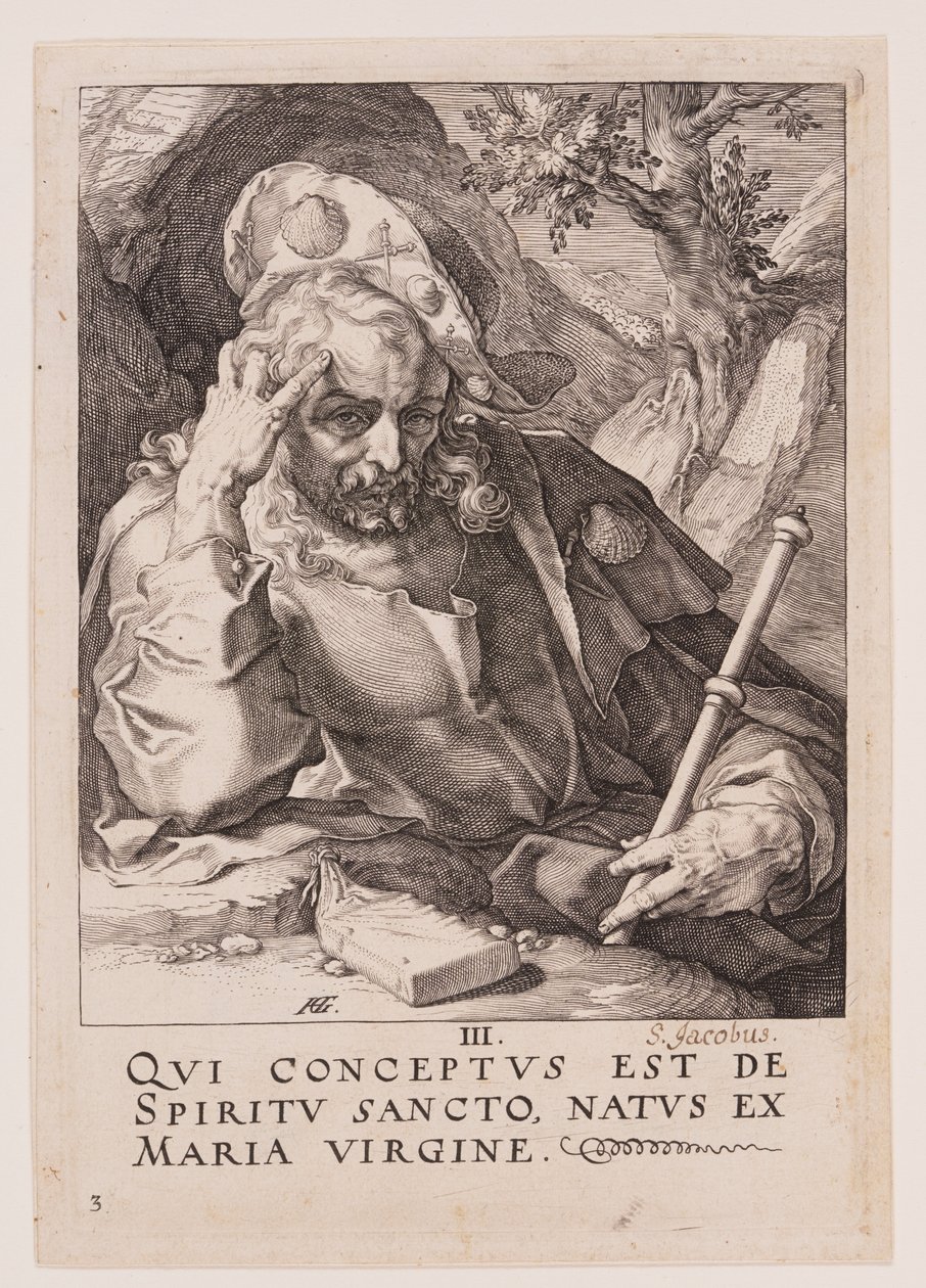 St James the Great, from Christ, the Apostles and St Paul with the Creed