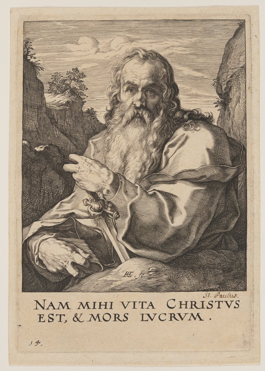 St Paul, from Christ, the Apostles and St Paul with the Creed