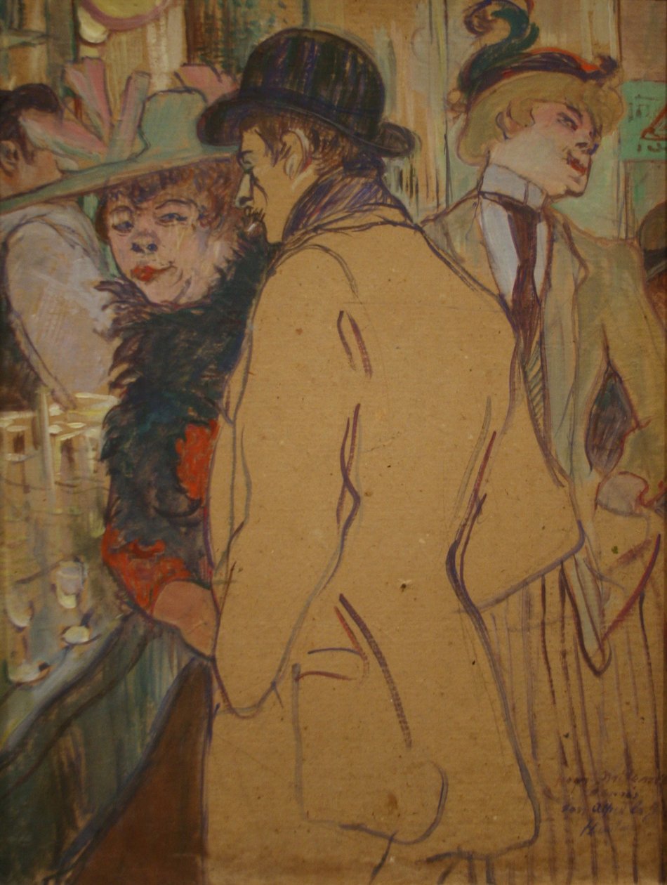 Alfred la Guigne by Henri de Toulouse Lautrec