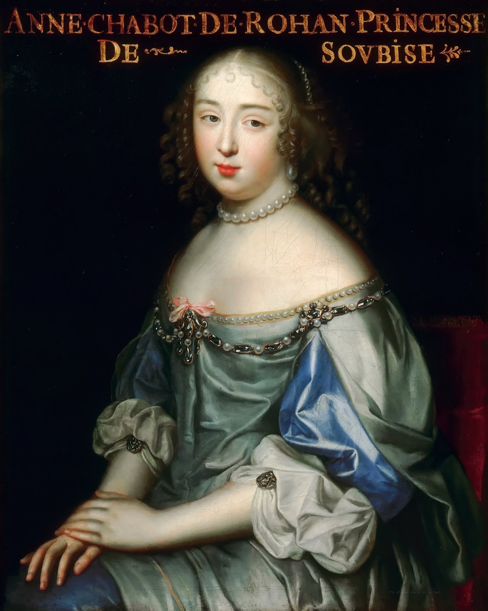 Anne de Rohan-Chabot, Princess de Soubise by Henri Beaubrun