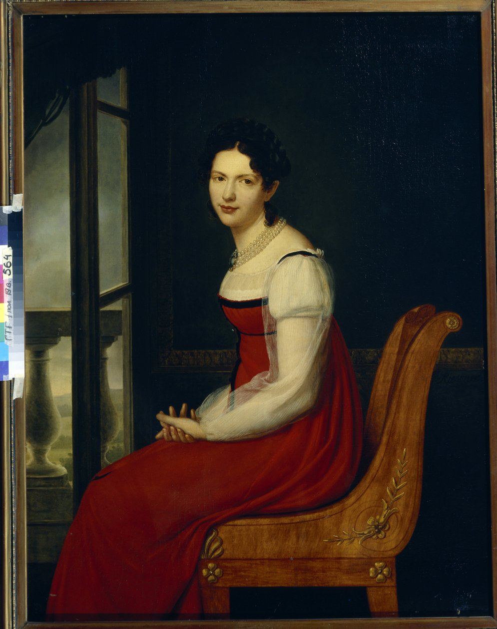 Portrait of Princess Varvara Sergeyevna Dolgorukova (1793-1833 ...