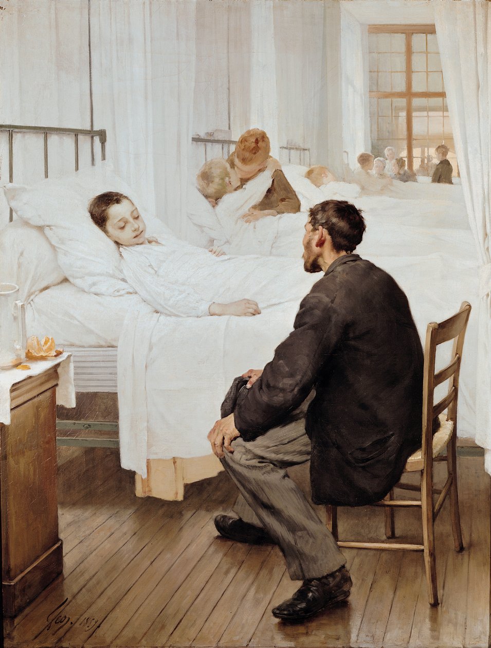Visiting Day at the Hospital, 1889