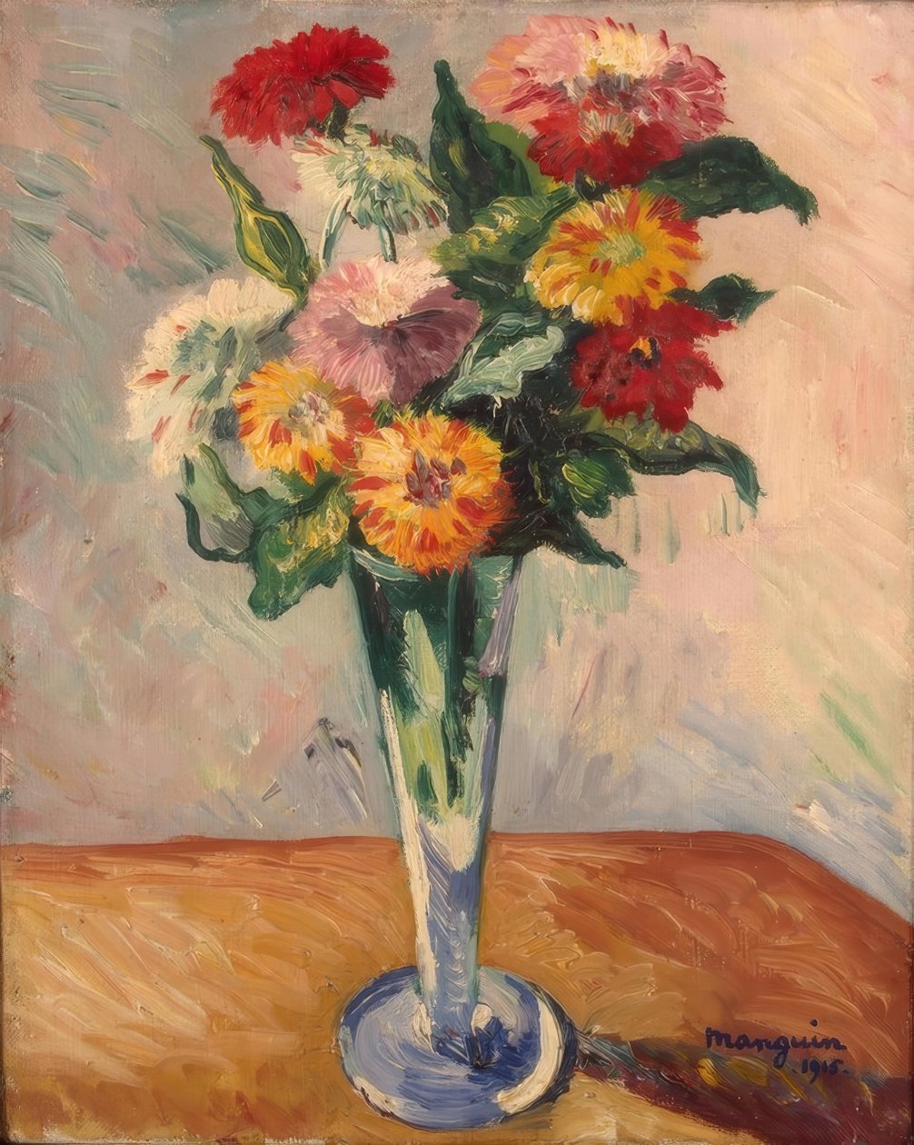 Flowers by Henri Manguin: Highest-quality art reproduction