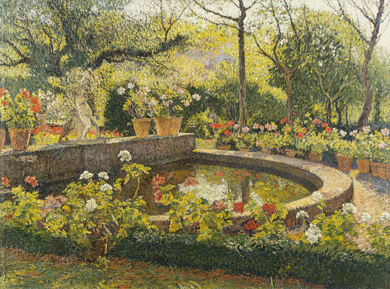 The Basin at Marquarol by Henri Martin: Buy fine art print