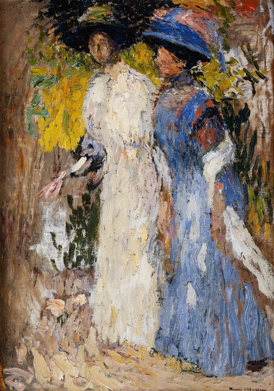 The Walk by Henri Martin: Highest-quality art reproduction