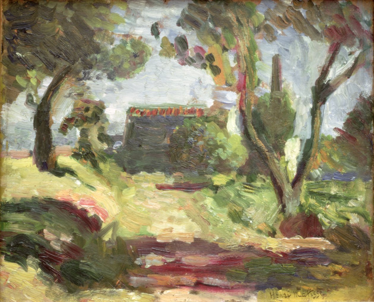 Garden of the Old Mill by Henri Matisse: Fine art print