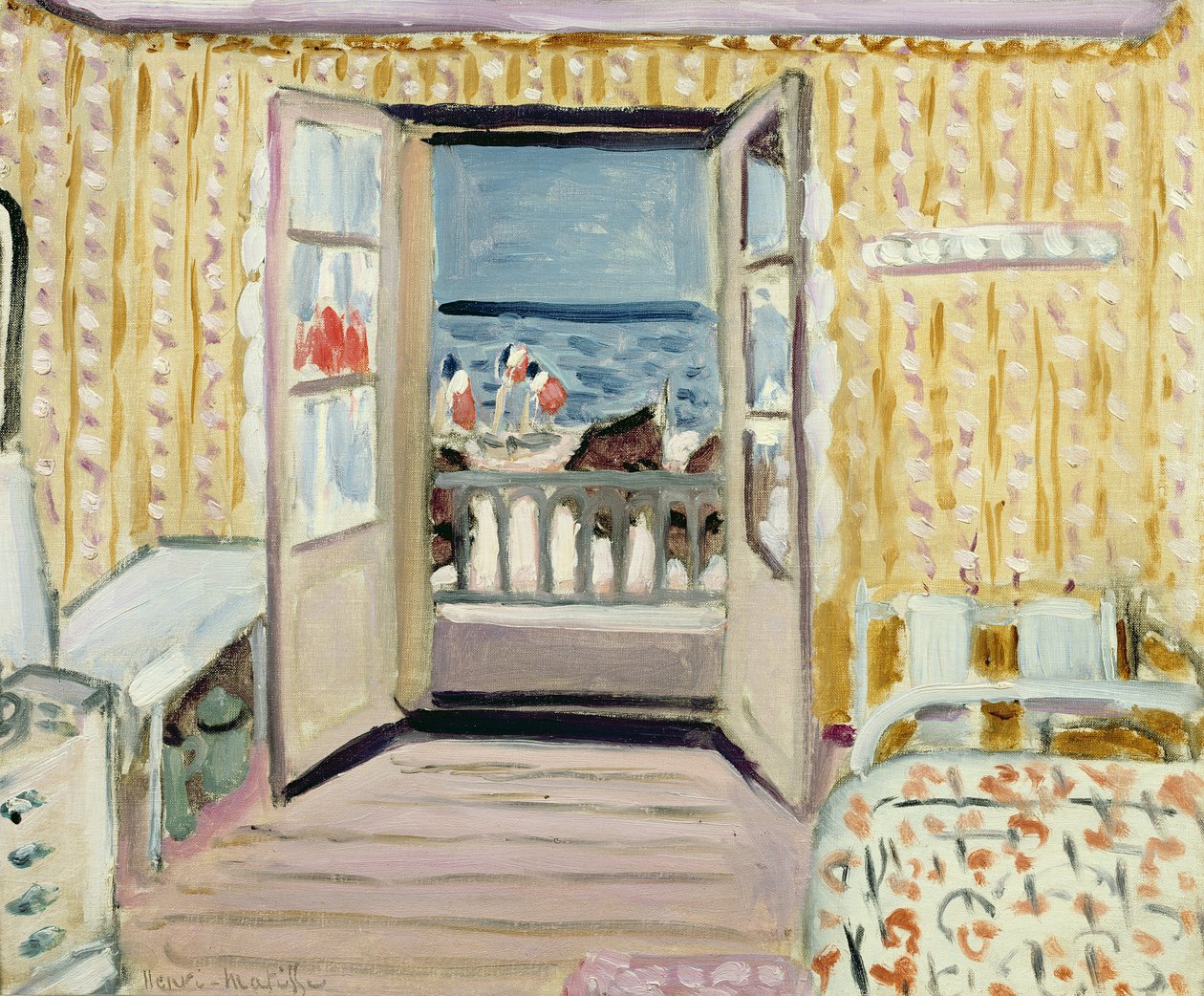 Interior, July 14th, Etretat by Henri Matisse