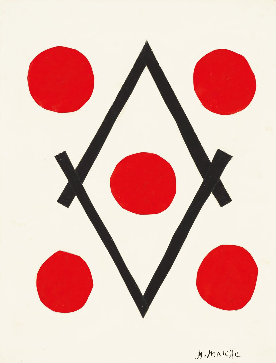 Lozenge by Henri Matisse: Premium art reproduction