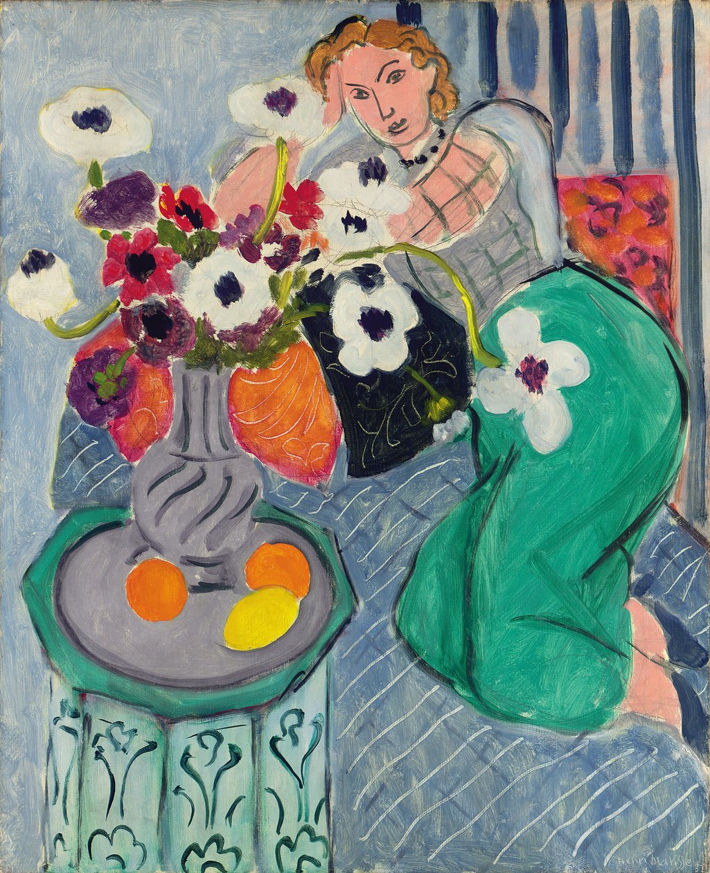 Odalisque, Blue Harmony by Henri Matisse: Fine art print