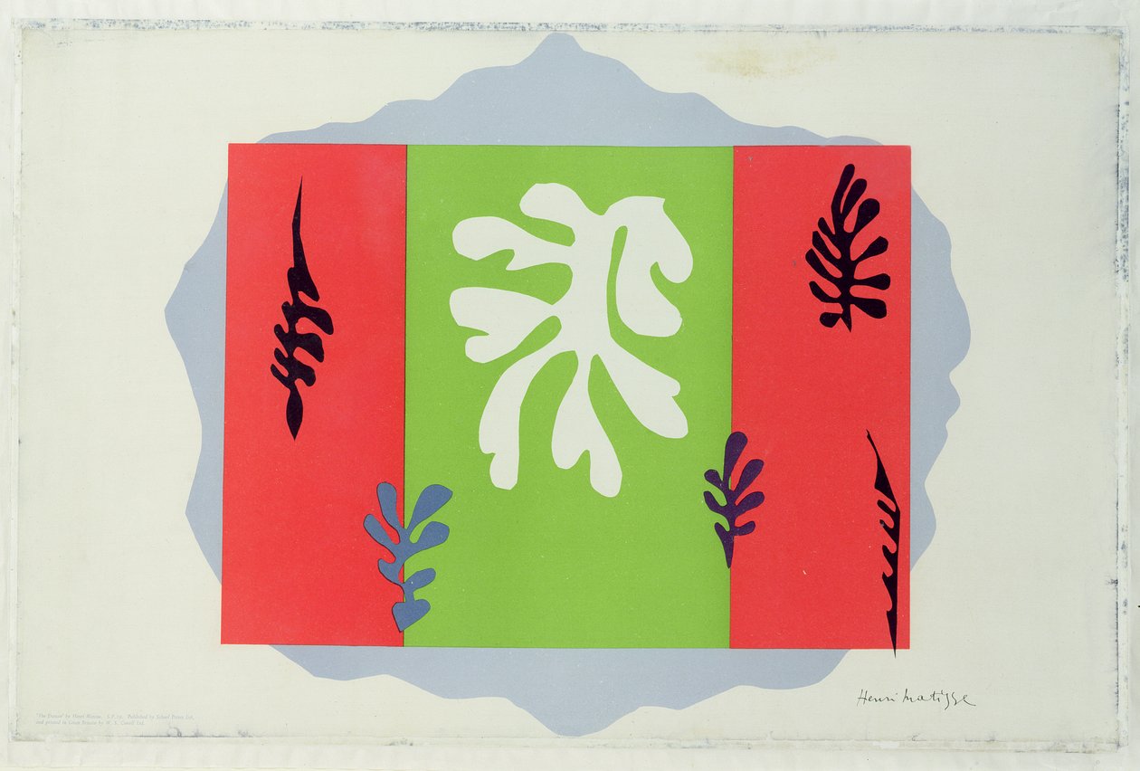 The Dancer by Henri Matisse: High-quality fine art print