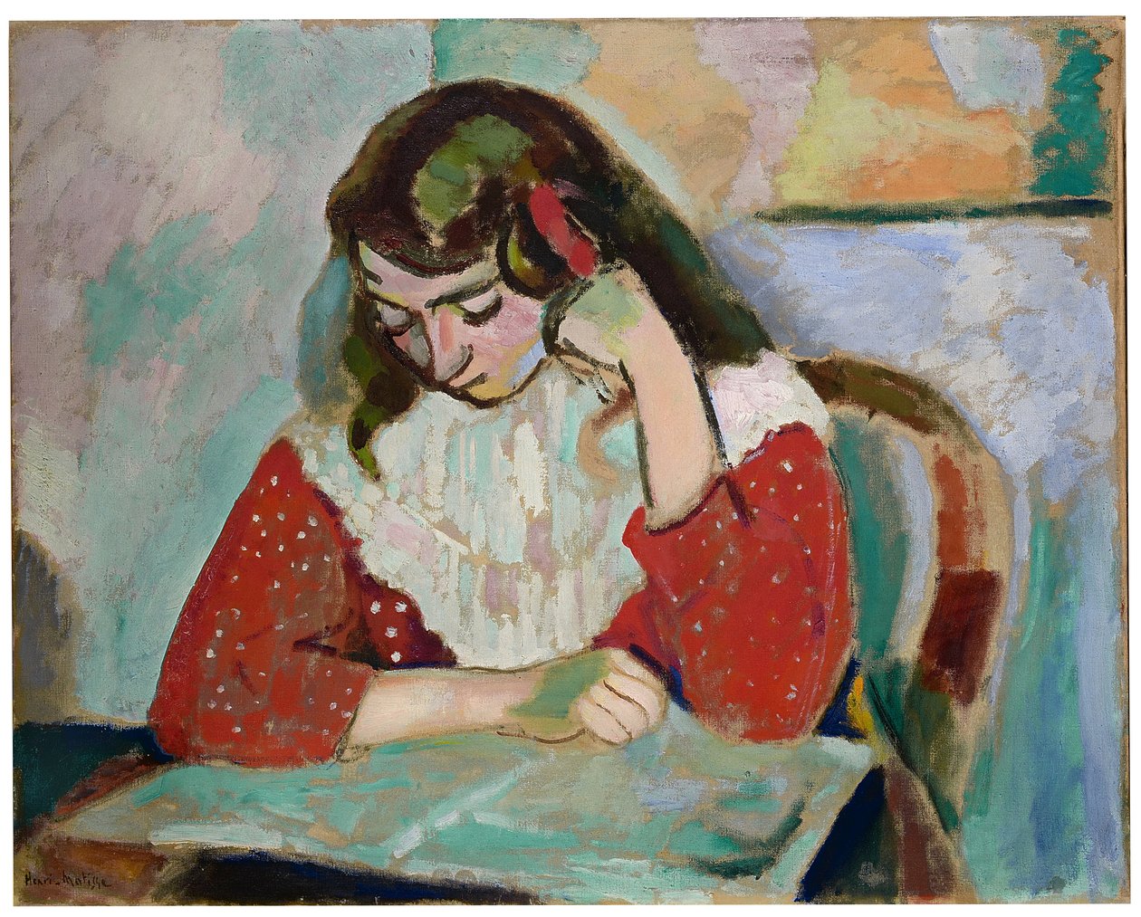 The Reader, Marguerite Matisse by Henri Matisse