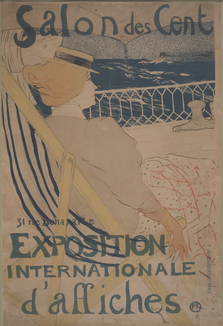 The Passenger in Cabin 54 by Henri de Toulouse-Lautrec