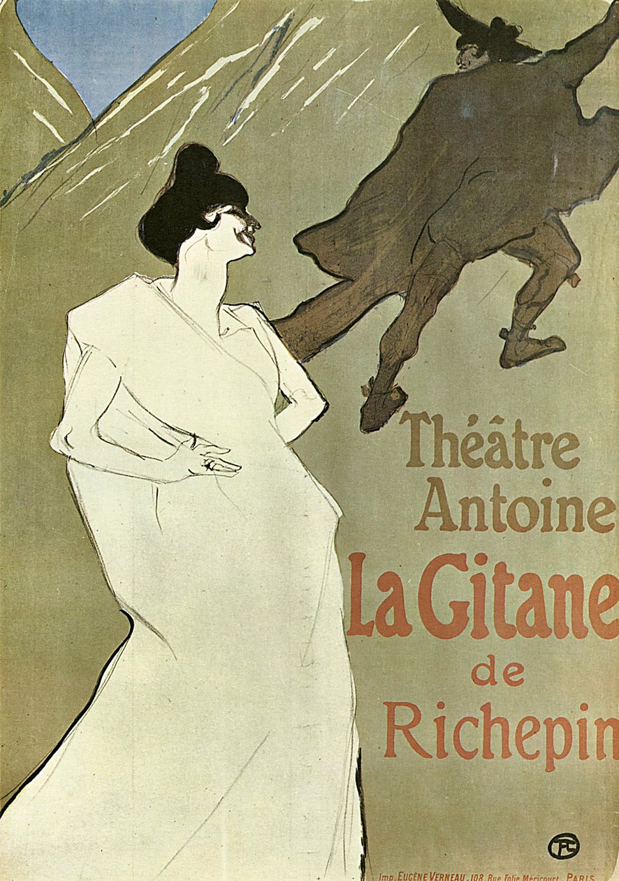 La Gitane by Henri de Toulouse-Lautrec: Buy fine art print