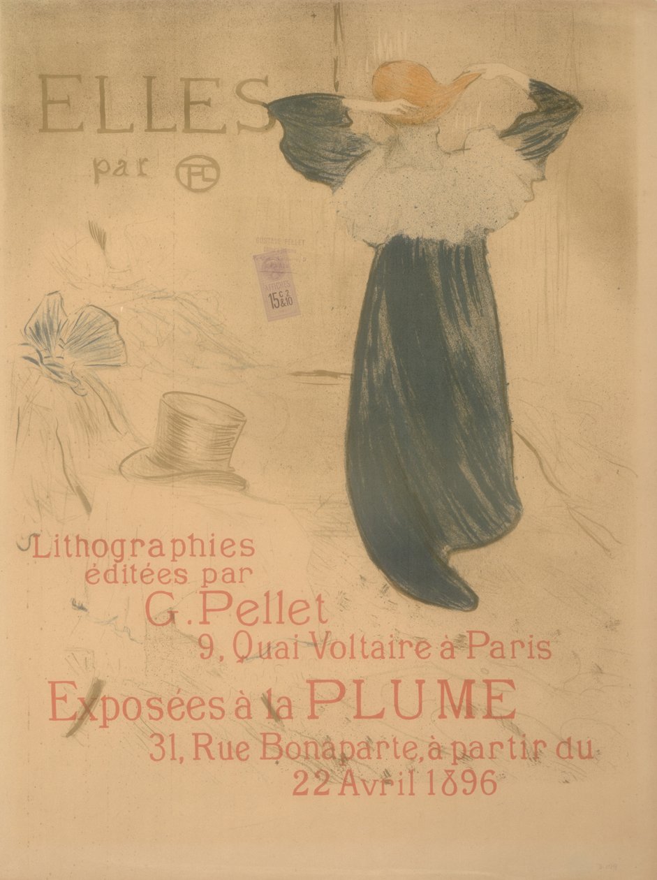 Poster for Elles, 1896 by Henri de Toulouse-Lautrec