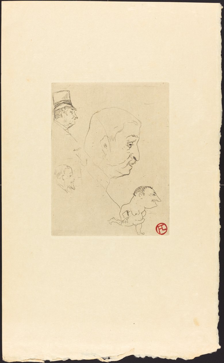 Sketch by Henri de Toulouse Lautrec: Buy fine art print