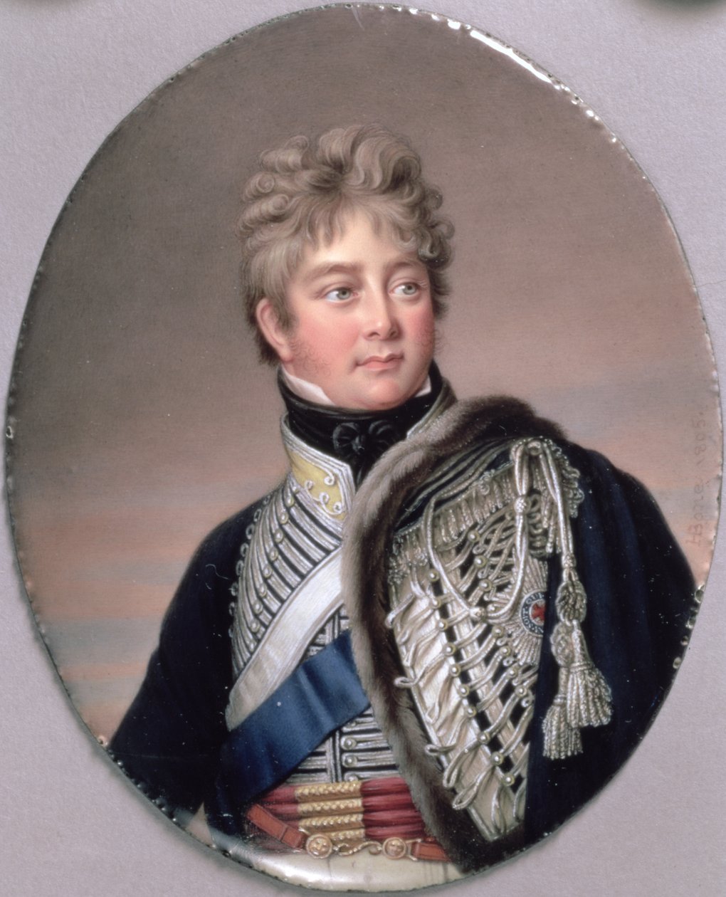 Portrait Miniature of George IV (1762-1830) 1805