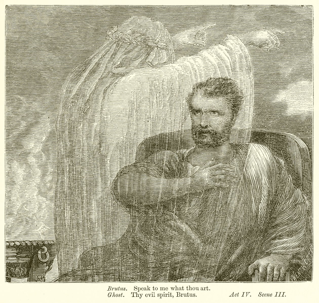 Julius Caesar by Henry Courtney Selous: Buy fine art print