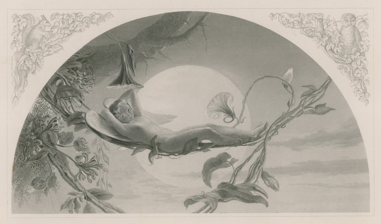 Ariel, The Tempest by Henry James Townsend: Fine art print