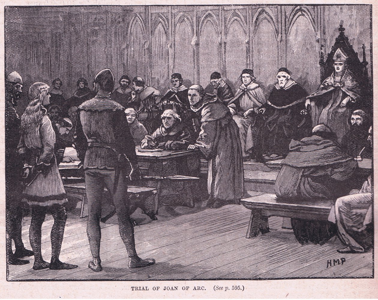 The trial of Joan of Arc AD 1431 by Henry Marriott Paget