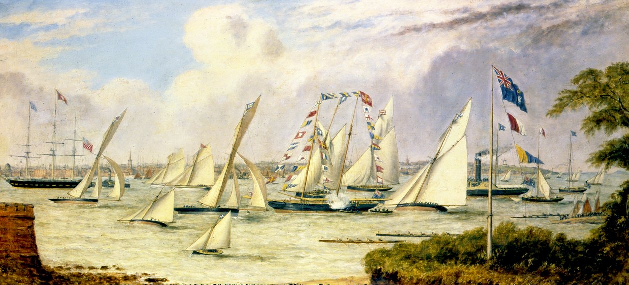 The Grand Regatta of the Royal Mersey Yacht Club
