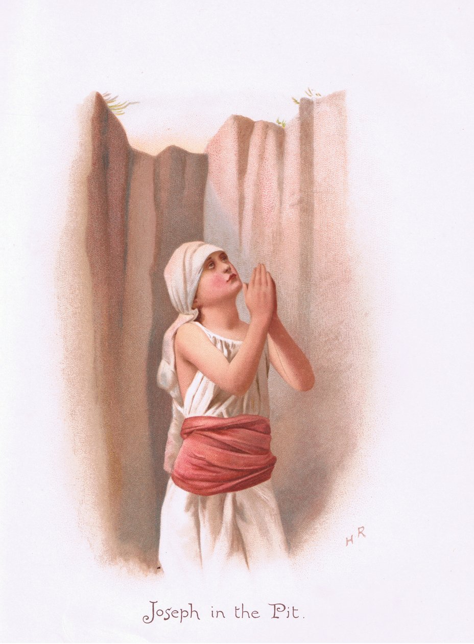 Joseph in the Pit by Henry Ryland: Buy fine art print