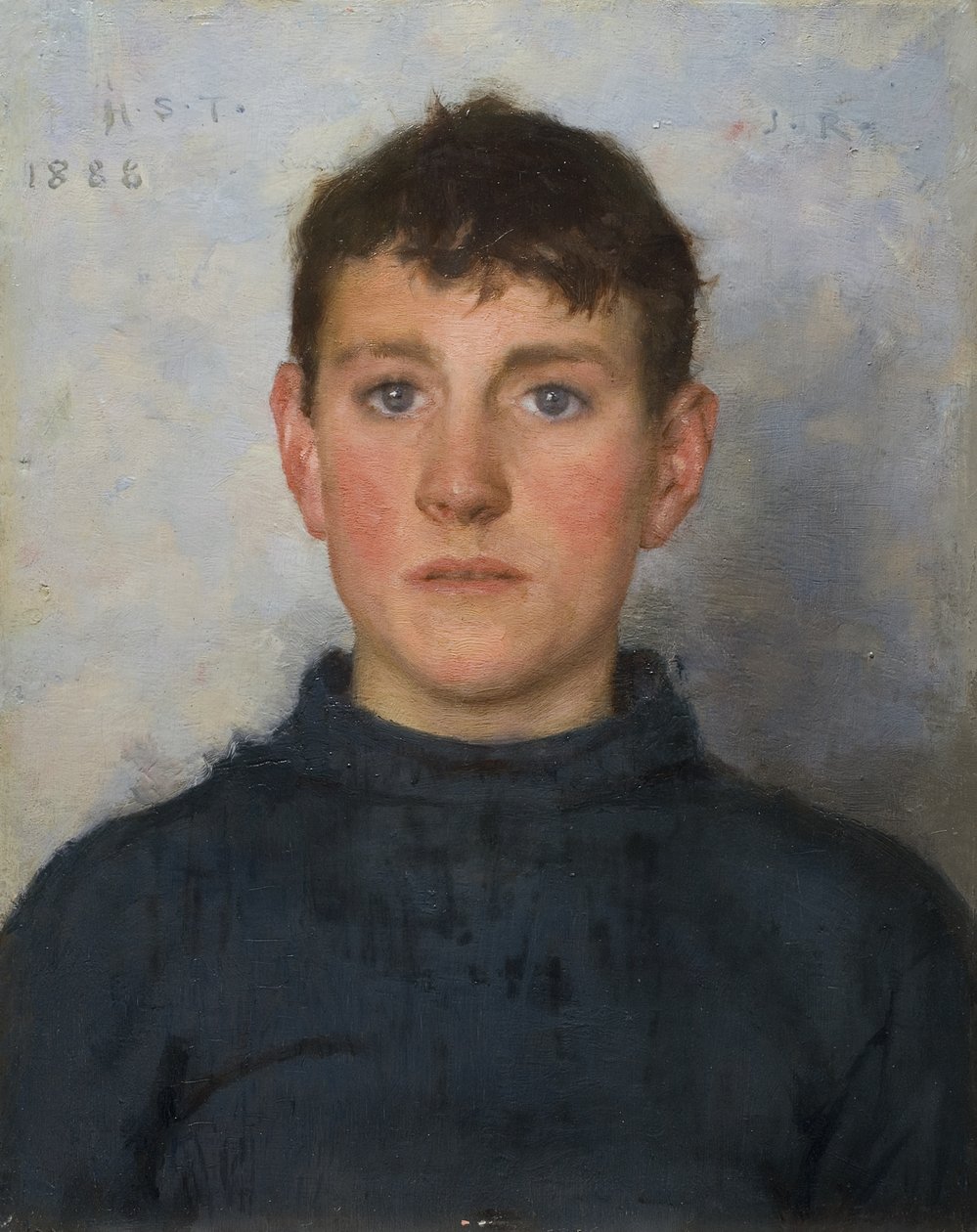 Portrait of Jack Rolling by Henry Scott Tuke: Fine art print