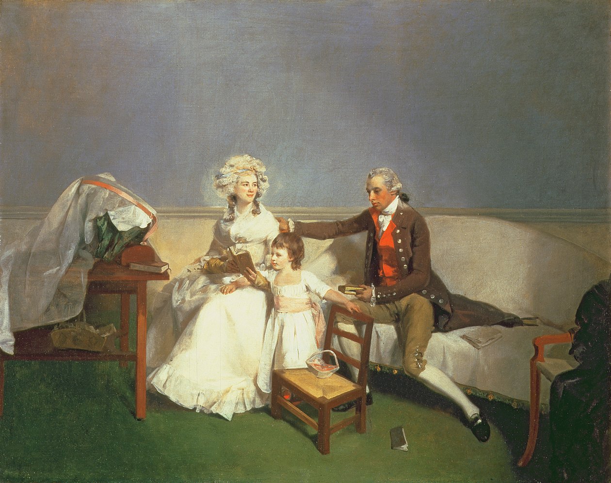 Sir Robert and Lady Buxton and their Daughter Anne