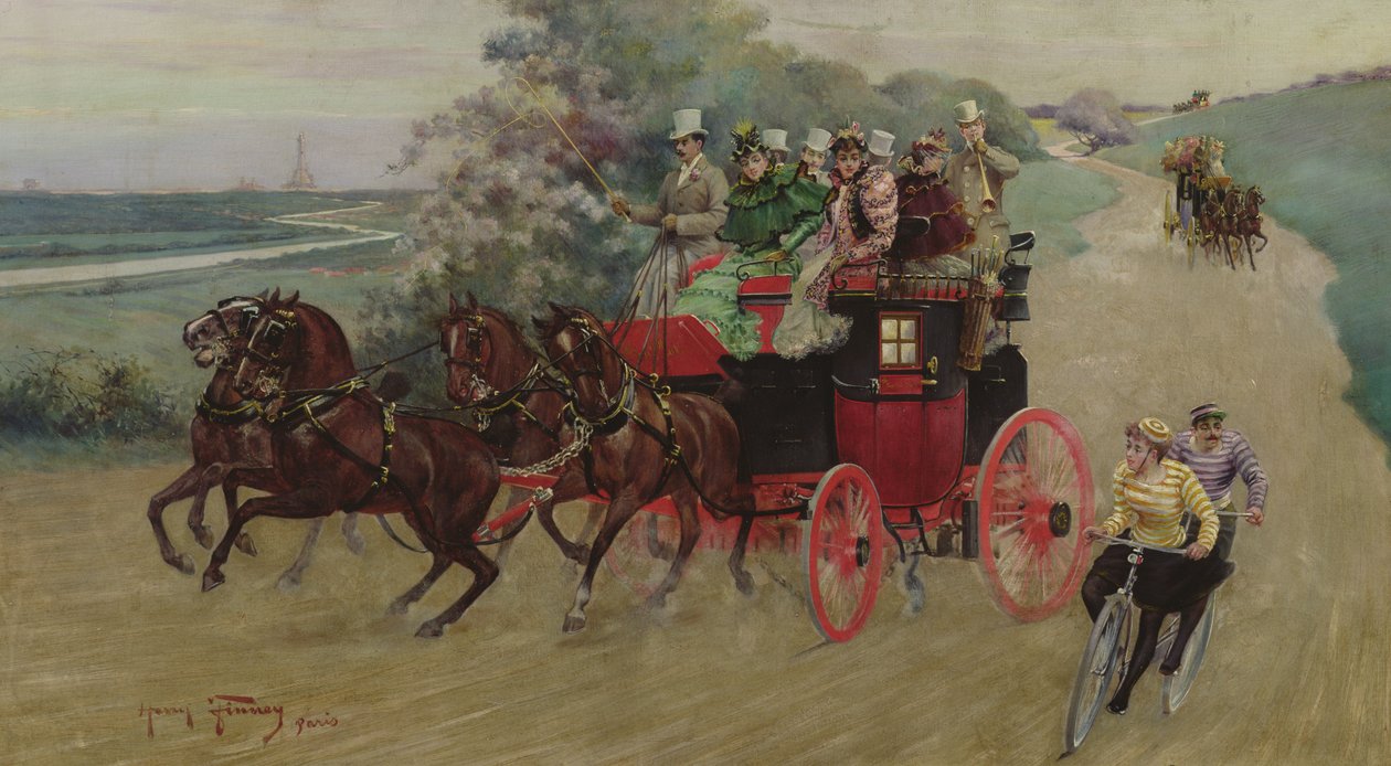 The Stage Coach by Henry Finney: Buy fine art print