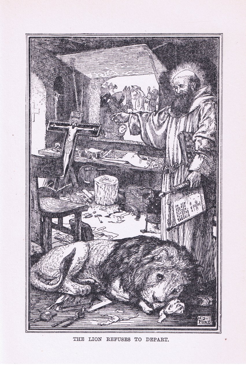 The Lion Refuses to Depart by Henry Justice Ford