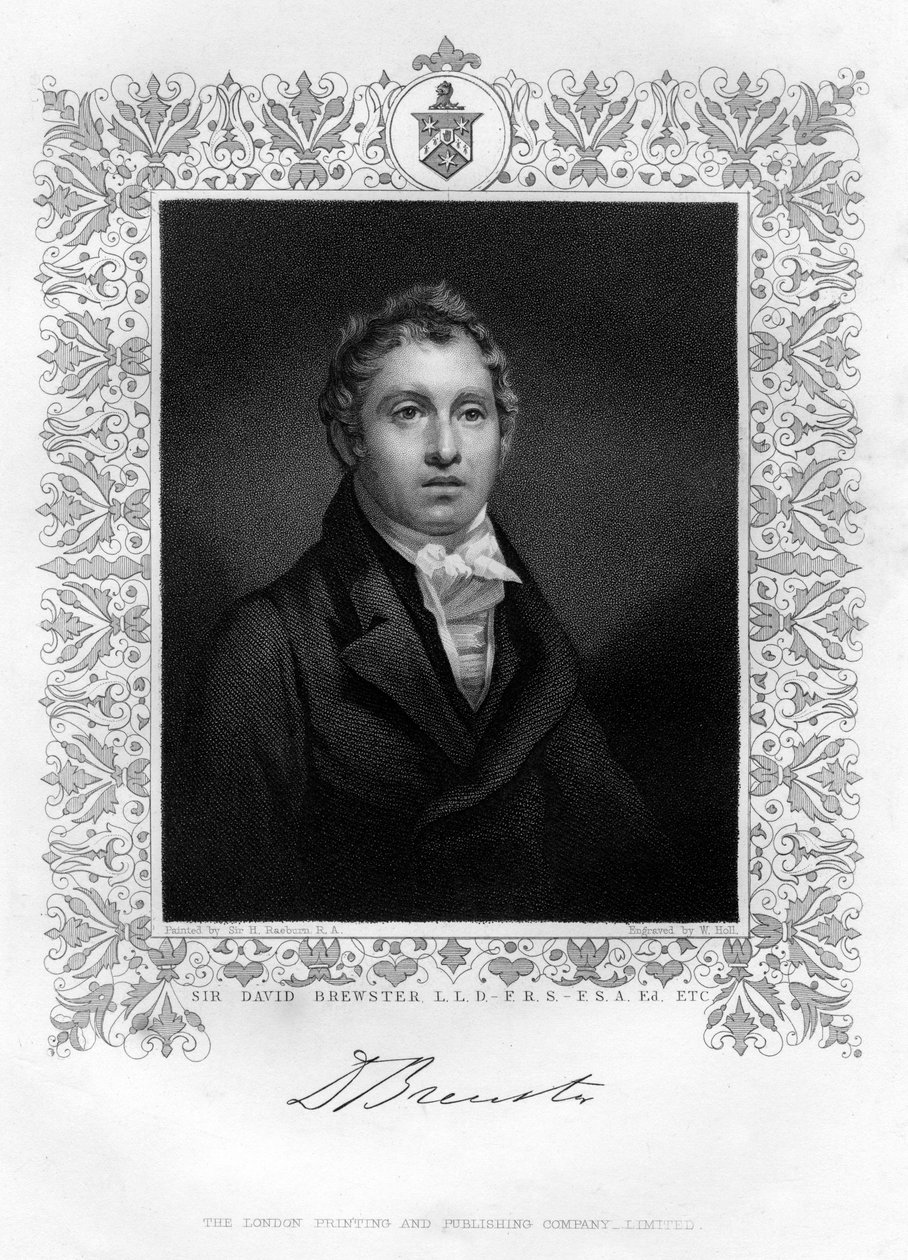 Sir David Brewster by Henry Raeburn: Buy fine art print
