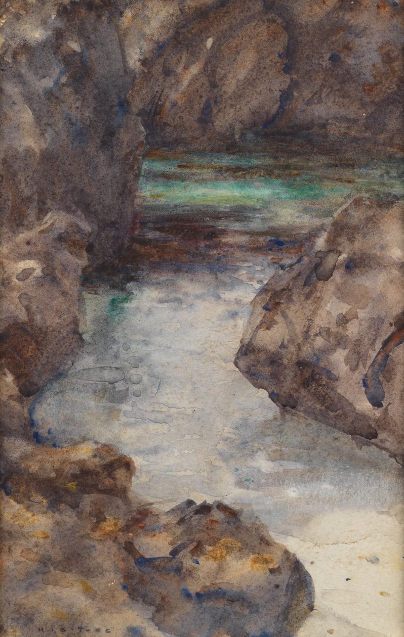 Cove by Henry Scott Tuke: Highest-quality art reproduction