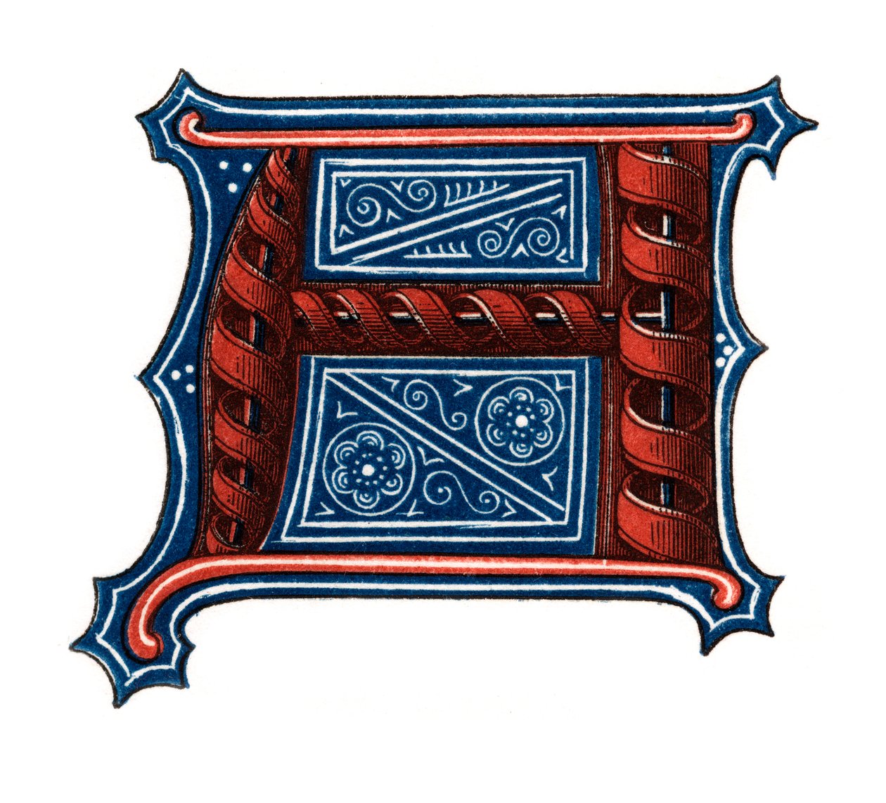 Initial Letter A by Henry Shaw: Buy fine art print