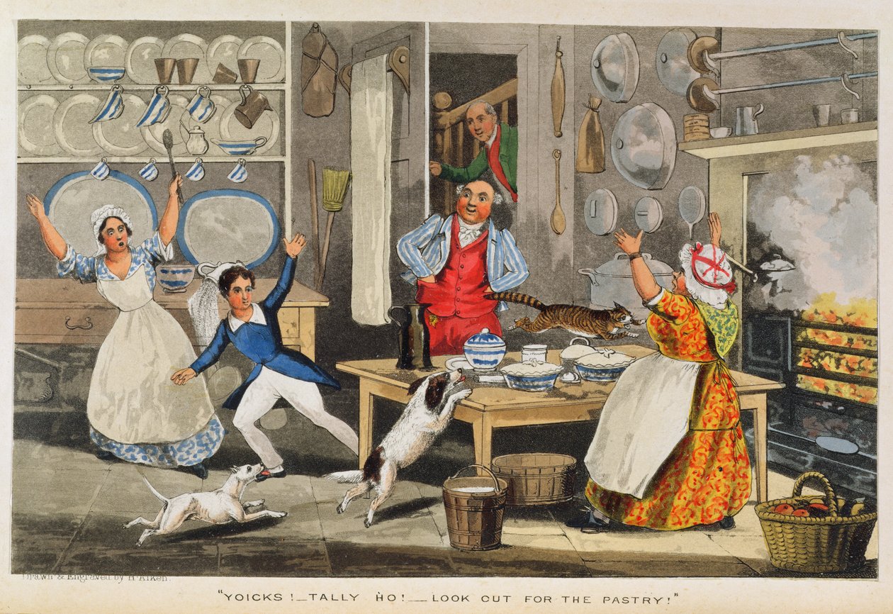 Yoicks!... Tally Ho!...Look out for the Pastry!, from Nimrod's 'The ...