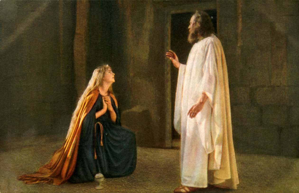 Jesus appears to Mary Magdalene, 1922 by Henry Traut