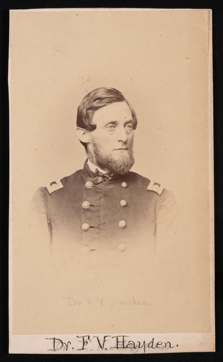 Portrait of Ferdinand Vandeveer Hayden by Henry Ulke