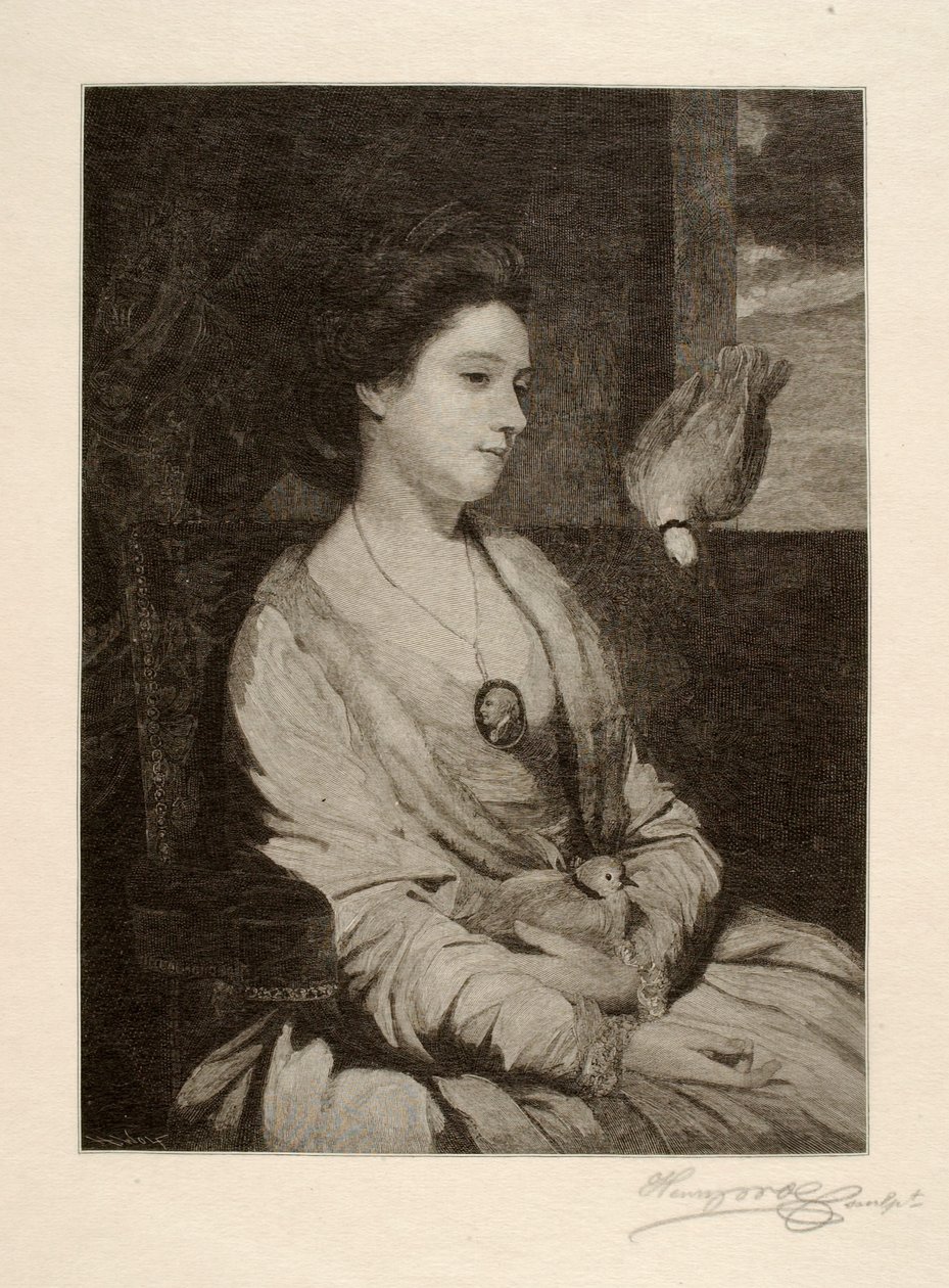 Kitty Fisher by Henry Wolf: Highest-quality art reproduction