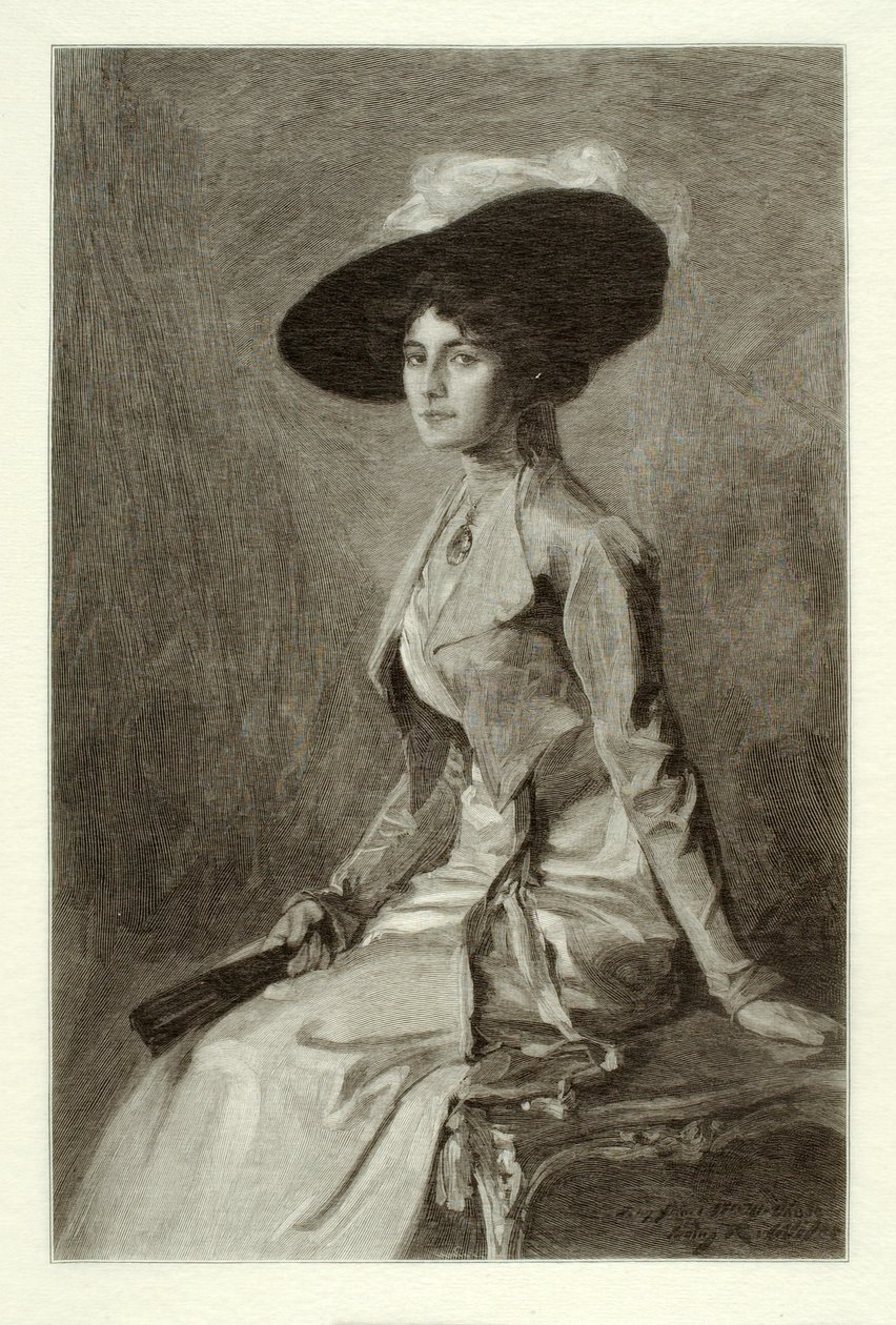 Miss Alice Chase by Henry Wolf: Buy fine art print