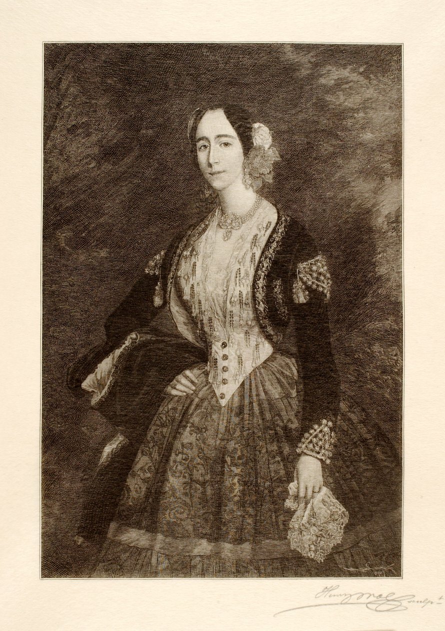 Spanish Countess by Henry Wolf: Buy fine art print