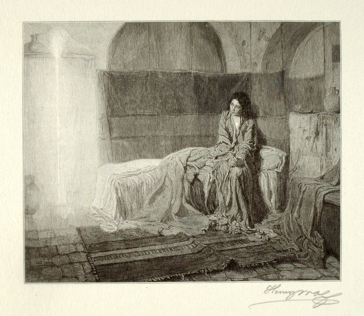 The Annunciation by Henry Wolf: Buy fine art print