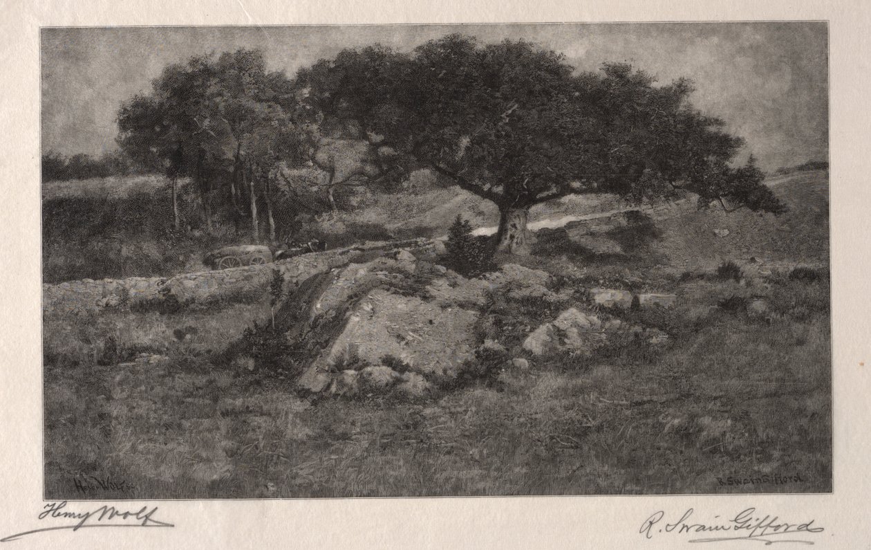 The Roadside by Henry Wolf: Highest-quality art reproduction