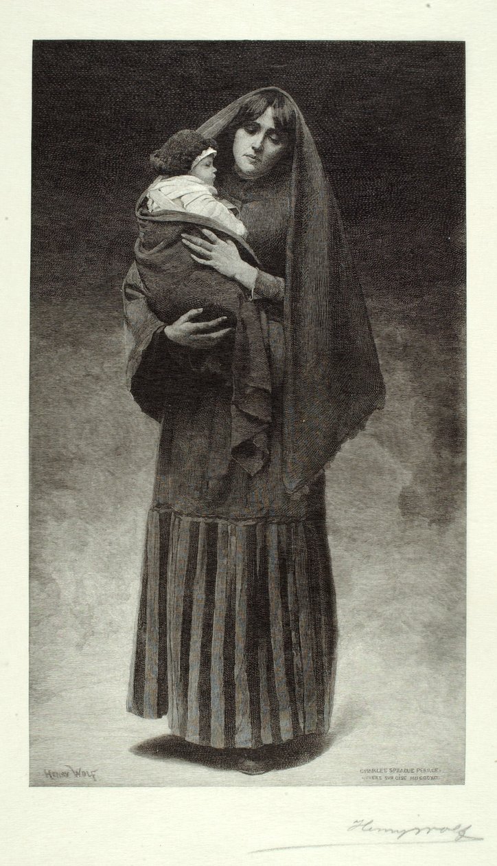 The Widow by Henry Wolf: Highest-quality art reproduction