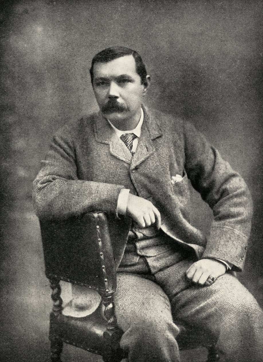 Sir Arthur Conan Doyle by Herbert Rose Barraud