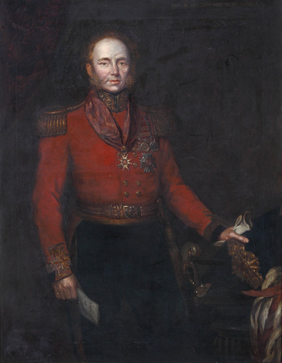 Major-General John Alexander Dunlop Agnew Wallace, c.1829
