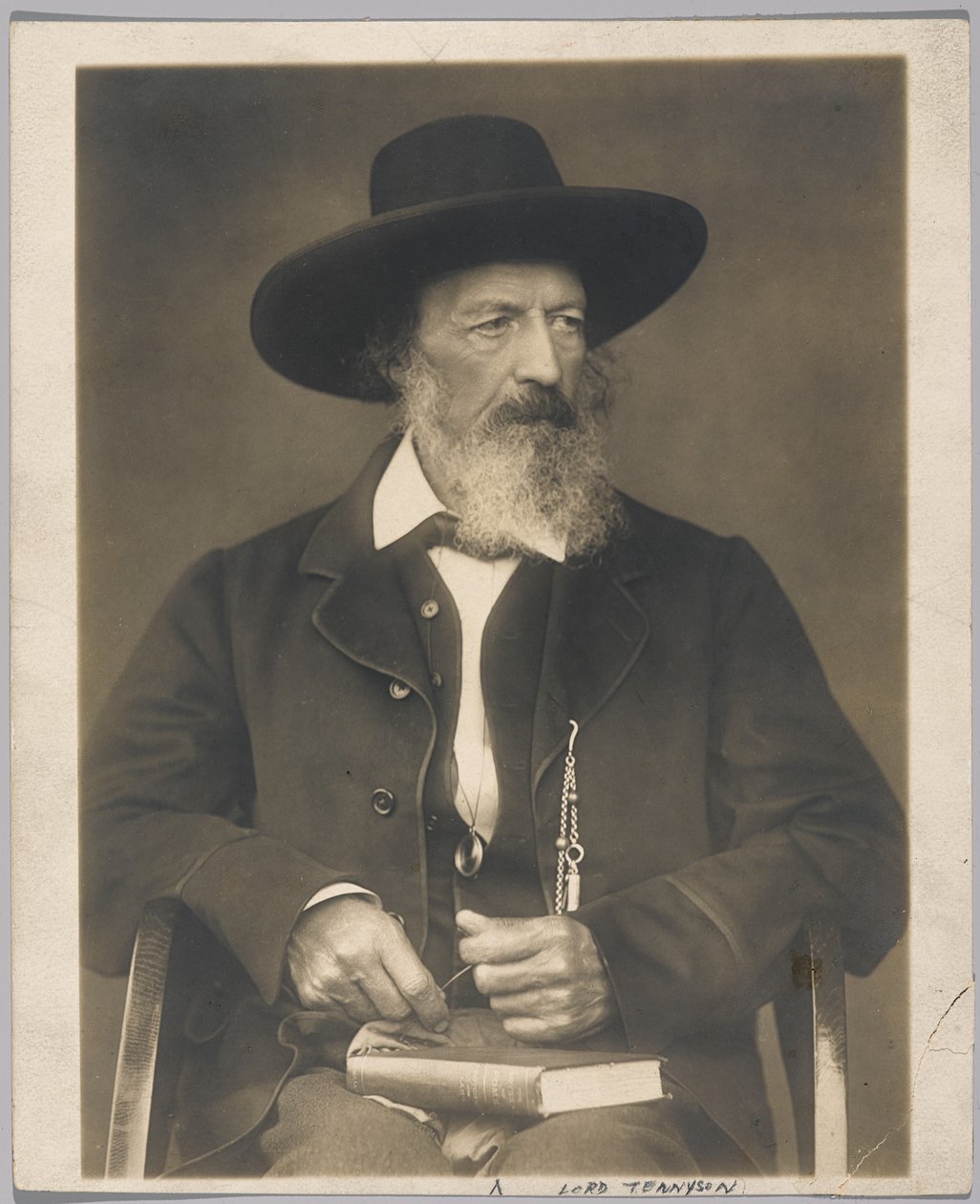 Lord Tennyson by Herbert Rose Barraud: Buy fine art print
