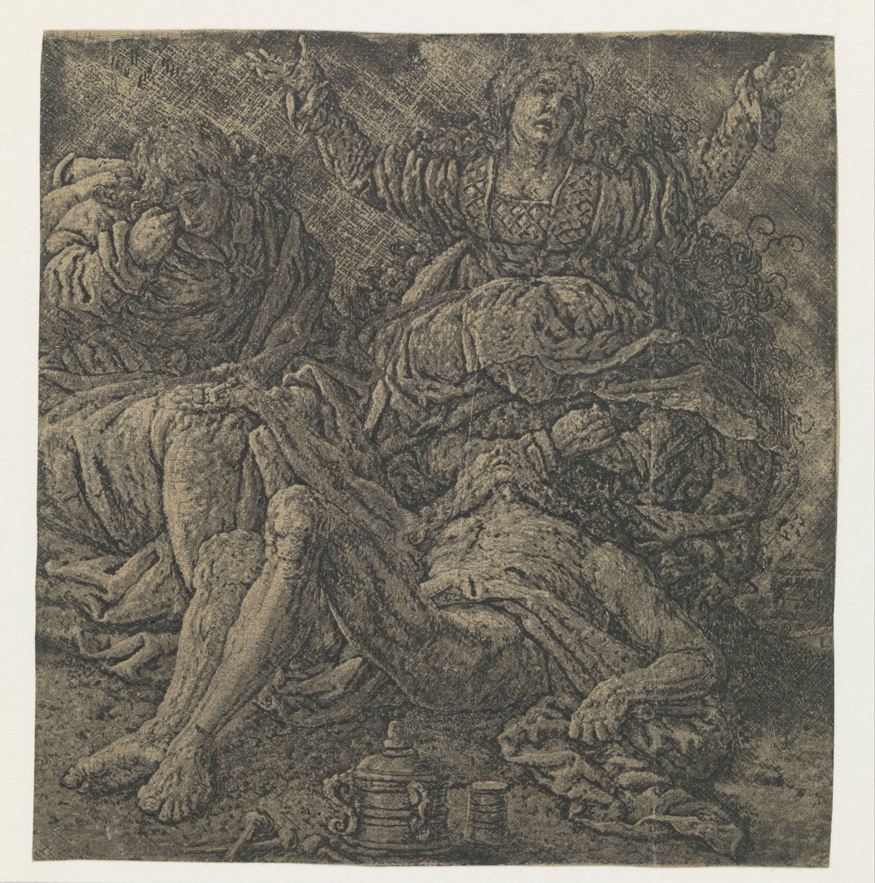 The Lamentation of Christ by Hercules Segers
