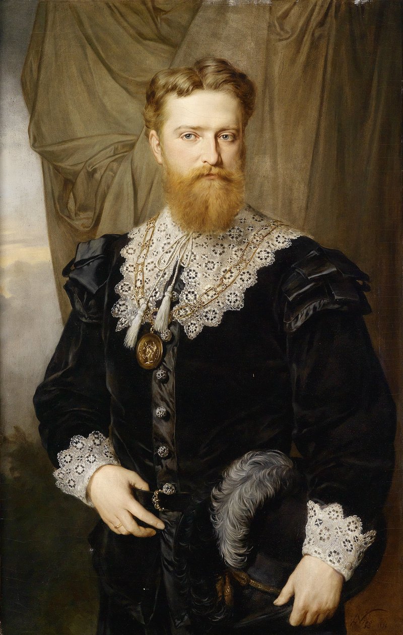 Portrait of Karl Lueger in Historical Costume