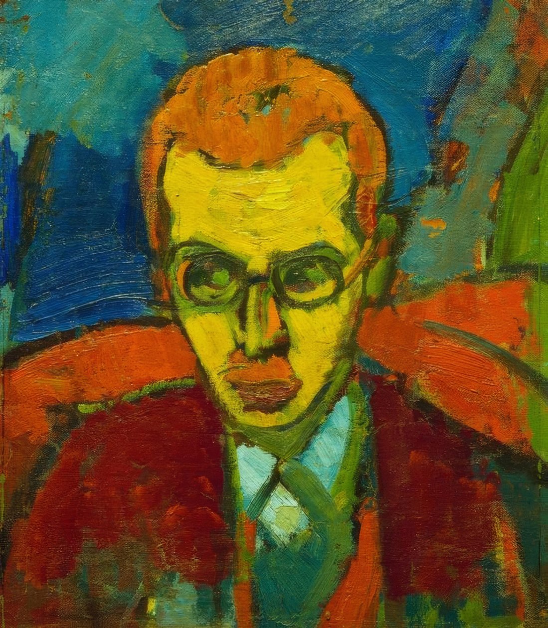 Portrait of Itten by Hermann Stenner: Buy fine art prints