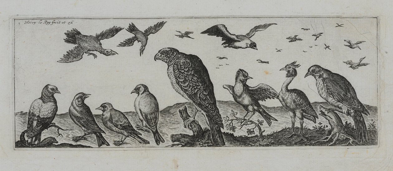 Old Master Engraving by Herry Le Roy: Buy fine art print